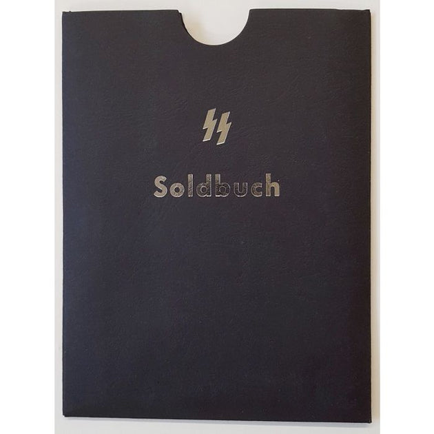 GERMAN SS SOLDBUCH COVER BLACK – Militarytour