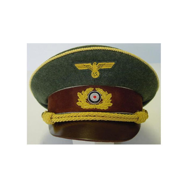 ADOLF HITLER VISOR CAP - GREEN – Militarytour