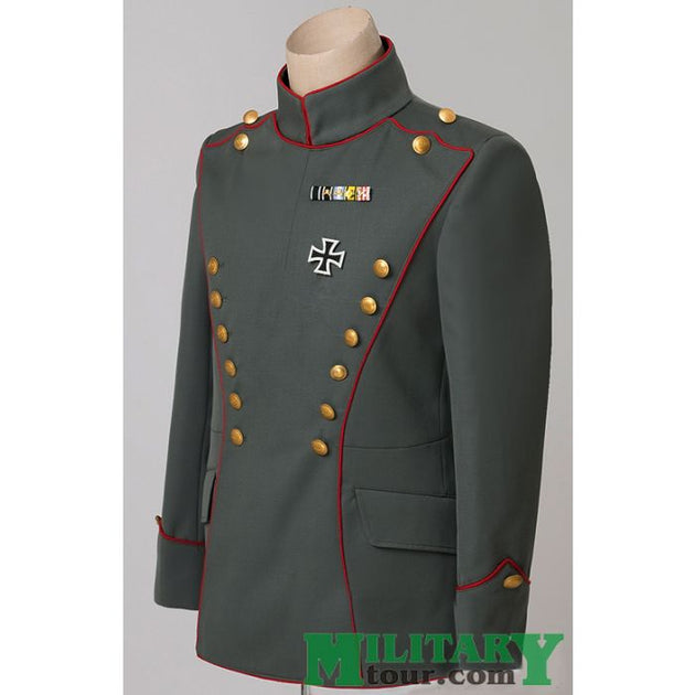 GERMAN WWI M15 FIELD GRAY ROYAL PRUSSIAN UHLAN REGIMENT TUNIC ...