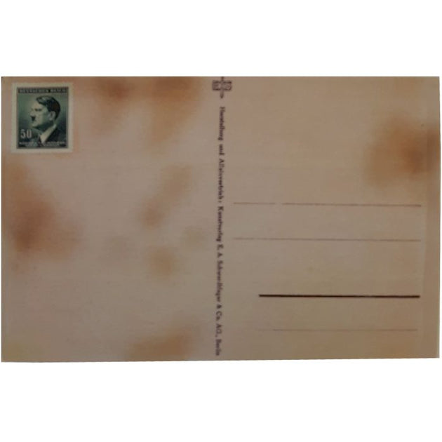 UNSERE WAFFEN SS POSTCARD - HERMAN GORING AND JOSEPH GOEBBELS IMAGE ...
