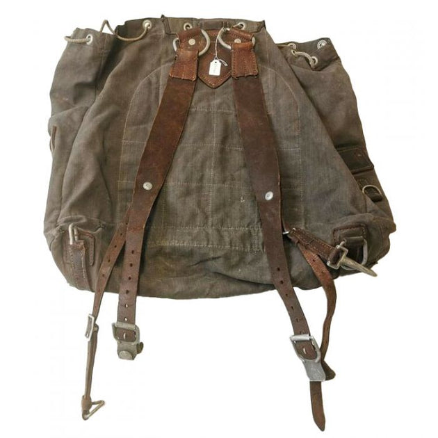 GERMAN WWII M31 LUFTWAFFE RUCKSACK WITH SHOULDER STRAPS DATED 1939 ...
