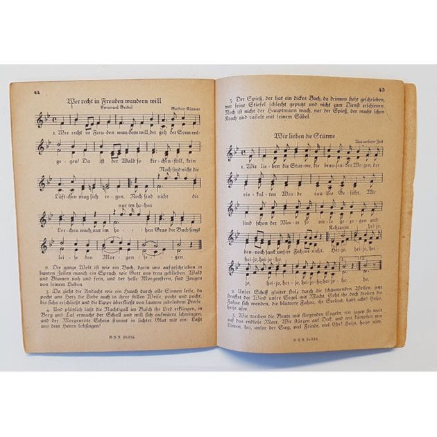 THE NEW SOLDIER SONGBOOK PAMPHLET GERMAN WW2 – Militarytour