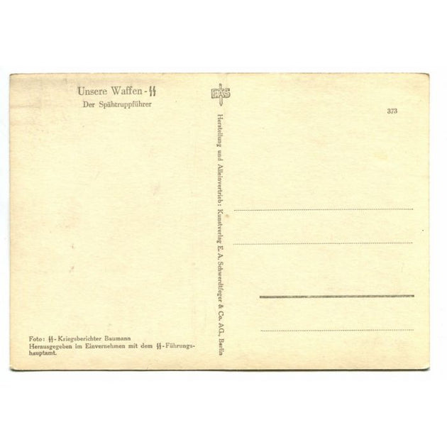 UNSERE WAFFEN SS "RECONNAISSANCE PATROL LEADER" – Militarytour